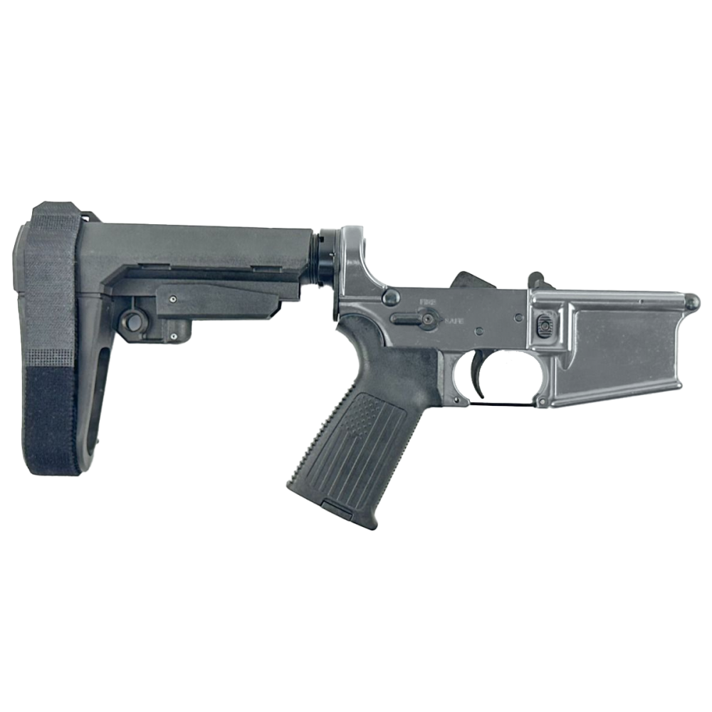 Silver Ar15 Lower