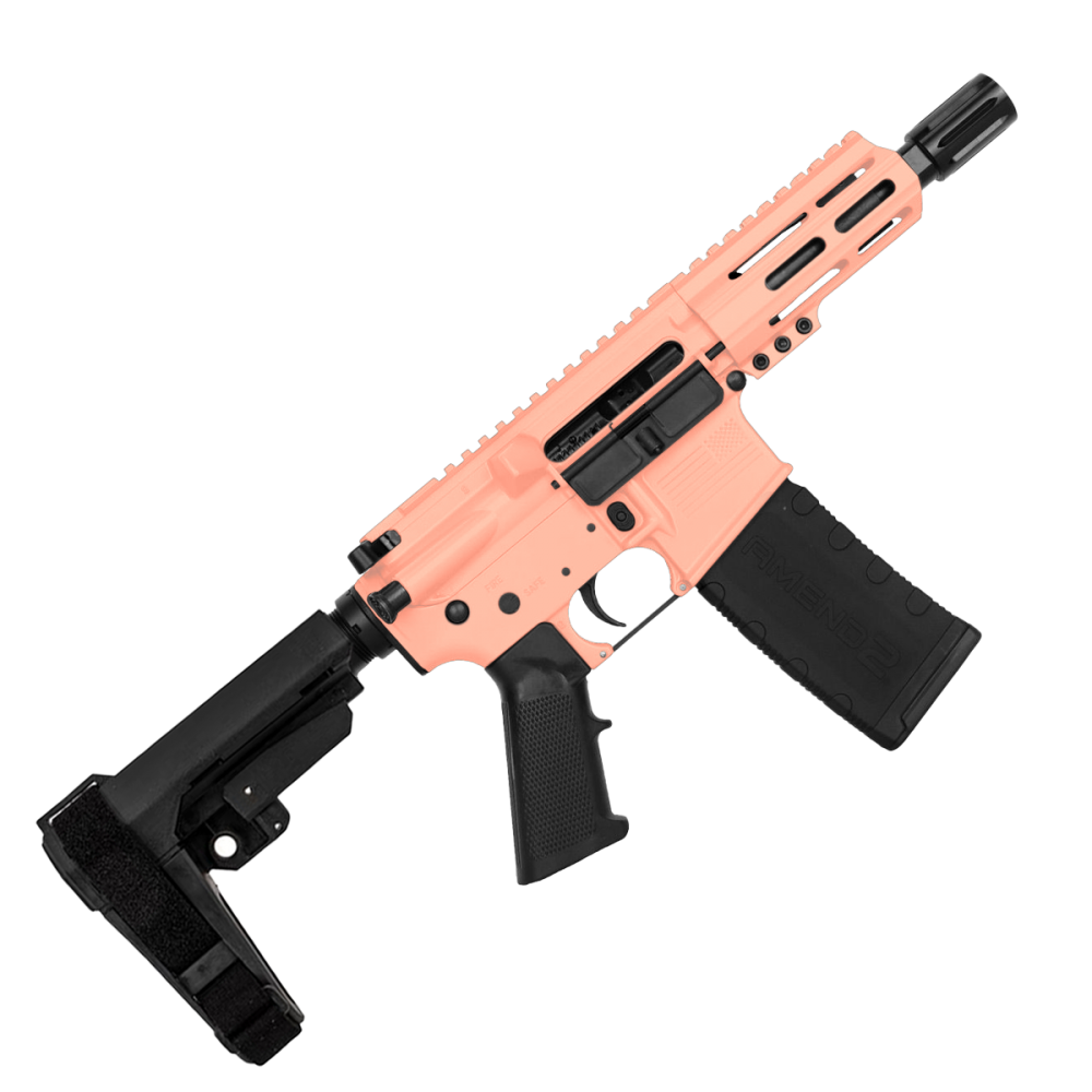Rose Ar 15 5.56 X 45 Rose Gold AR 15 Rifle Athena Athena 22116