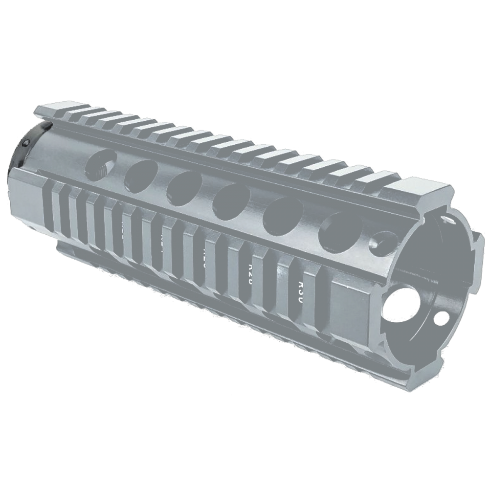 gray ar15 handguard