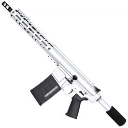 AR LR-308 Custom Semi Auto Pistol -Storm Trooper White