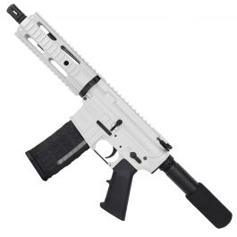 AR-15 Semi Auto .300 Blackout Tactical Pistol-White