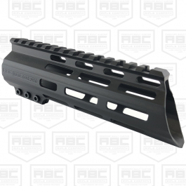 AR-15 American Built Custom 7" Slanted MLOK Handguard - Black