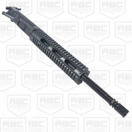 AR 9mm Upper Assembly 16" Barrel W/ 12" Quadrail w/ BCG- Sniper Grey