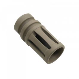 AR-15 .223/5.56 A2 Style 1/2X28 Muzzle Brake - FDE