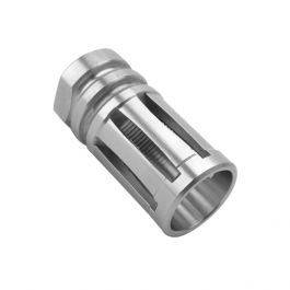 AR-10 / LR.308 A2 Style 5/8x24 Stainless Flash Hider Muzzle Brake