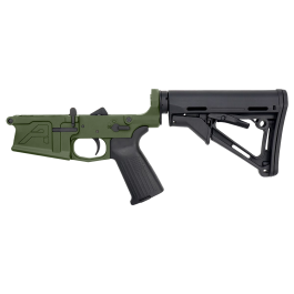 AR-10 / LR.308 AERO M5 COMPLETE LOWER RECEIVER - OD GREEN