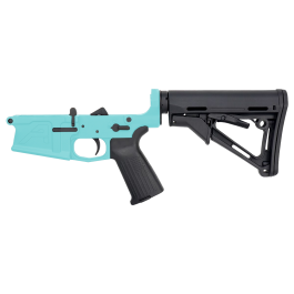 AR-10 / LR.308 AERO M5 COMPLETE LOWER RECEIVER - Robins Egg Blue