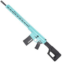 AR 6.5 Creedmoor Rifle 20"Barrel Magpul PRS Stock - Robins Egg Blue