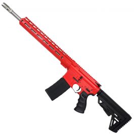 AR-15 Tactical "Alpha Style" .223/5.56 NATO Rifle Cerakote Red