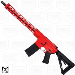 AR-15 .300 AAC Blackout Rifle - Cerakote Red