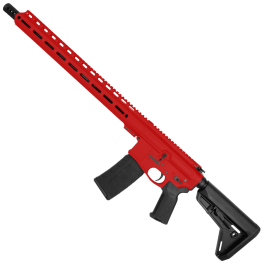 AR-15 Semi Auto 5.56 NATO Rifle 17" M-LOK Handguard-Red