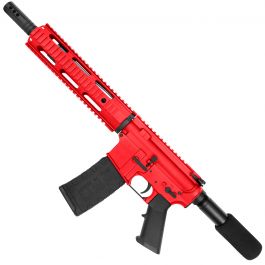 AR-15 Semi Auto 5.56 NATO Mid Range Pistol 10"-Red