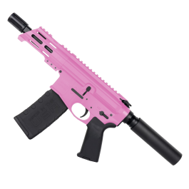 AR15 Micro .223 556 NATO Pistol - Sig Pink