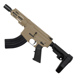 AR15 Mini 7.62x39 Pistol Cerakote FDE