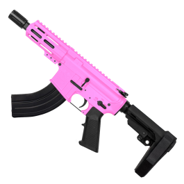 AR15 Micro 7.62x39 Nato Pistol 5" - Sig Pink