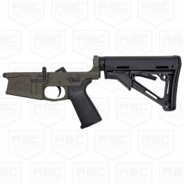 AR-10 / LR.308 AERO M5 COMPLETE LOWER RECEIVER - OD GREEN