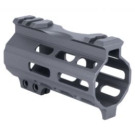 AR-15 4" Handguard w/ Handstop- Sniper Grey