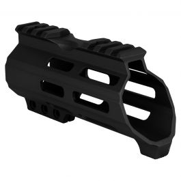 AR15 Custom 5" Hybrid MLOK Handguard - Black