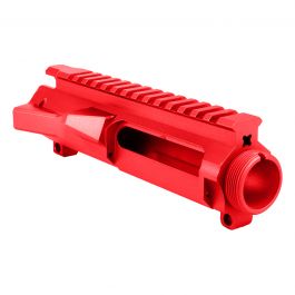 AR-15 Stripped Billet Upper Receiver-Cerakote Red