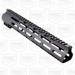 AR-15 Custom Ultra Slim MLOK Handguard 12" - Cerakote Sniper Grey