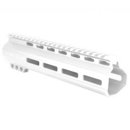 AR-15 Custom MLOK Handguard 9" -White