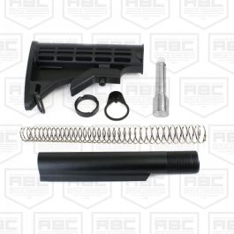 AR9 Collapsible 6 Position Mil Spec M4 Stock Kit w/ Heavy Buffer