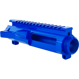 AR-15 Stripped Billet Upper Receiver-Cerakote Blue Flame