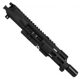 AR15 .223/5.56 Micro Pistol Upper Assembly 5" Top Cut Custom MLOK ...