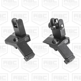 Tactical 45 Degree Flip Up Front & Rear Sight