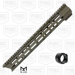 Handguard KeyMod 15' Grey