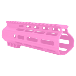 AR-15 Custom Ultra Slim MLOK Handguard 7" - Sig Pink