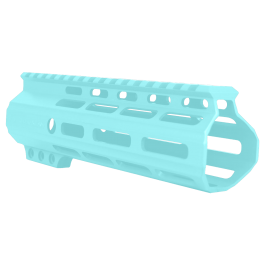 AR-15 Custom Ultra Slim MLOK Handguard 7" - Robins Egg Blue