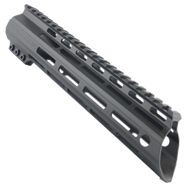AR-15 American Built Custom 10" Slanted MLOK Handguard - Black