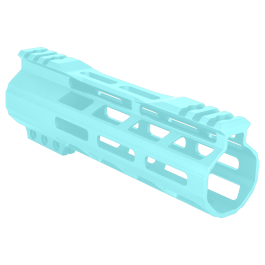 AR-15 M-Lok 7" Handguard - Robins Egg Blue
