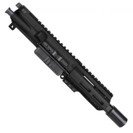 AR15 7.62x39 Micro Pistol Upper Assembly 5" Barrel - Black