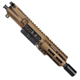 AR15 .300 BLK Micro Pistol Upper Assembly 5" Barrel - BRONZE