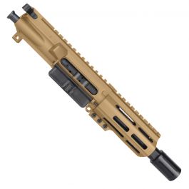 AR15 .223/5.56 Micro Pistol Upper Assembly 5" Barrel - FDE