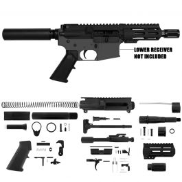 AR15 Micro Pistol Build Kit 556 NATO - BLACK