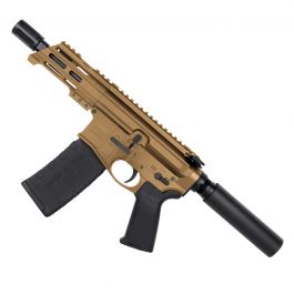 AR15 Micro .223 556 NATO Pistol - Bronze