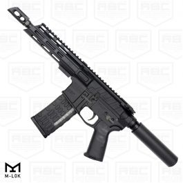 AR15 .233 5.56 NATO Pistol Billet Upper/ Lower 7" Barrel SBA3 Brace 7 ...