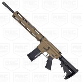 AR-15 .223/5.56 Rifle 16" Barrel M4 Stock 12" Handguard-Cerakote Bronze
