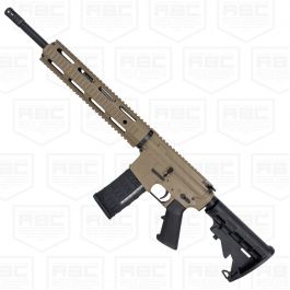 AR-15 .223/5.56 Rifle 16" Barrel M4 Stock 12" Handguard-Cerakote Magpul FDE
