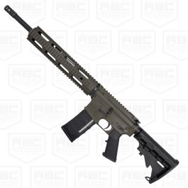 AR-15 Semi Auto .300 AAC Blackout Rifle - Custom OD Green Cerakote