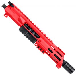 AR15 .223/5.56 Micro Pistol Upper Assembly 5" Inch - RED