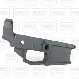 AR-15 Stripped Billet Aluminum Lower Receiver - Cerakote Sniper Grey
