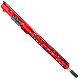 AR10/LR.308 RIFLE UPPER ASSEMBLY 20" STAINLESS BARREL-CERAKOTE RED