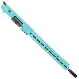 AR10/LR.308 RIFLE UPPER ASSEMBLY 20" BARREL - Robins Egg Blue