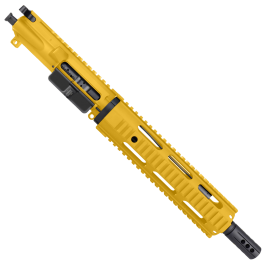 AR15 .300 Blackout Pistol Upper Assembly 10" Quadrail - Gold