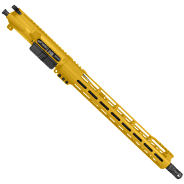 AR 300BLK Complete Upper Assembly 16" Barrel - Gold