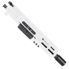 AR15 762X39 Micro Pistol Upper Assembly 5" Barrel - WHITE